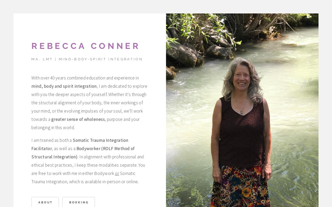 Rebecca Conner Somatics